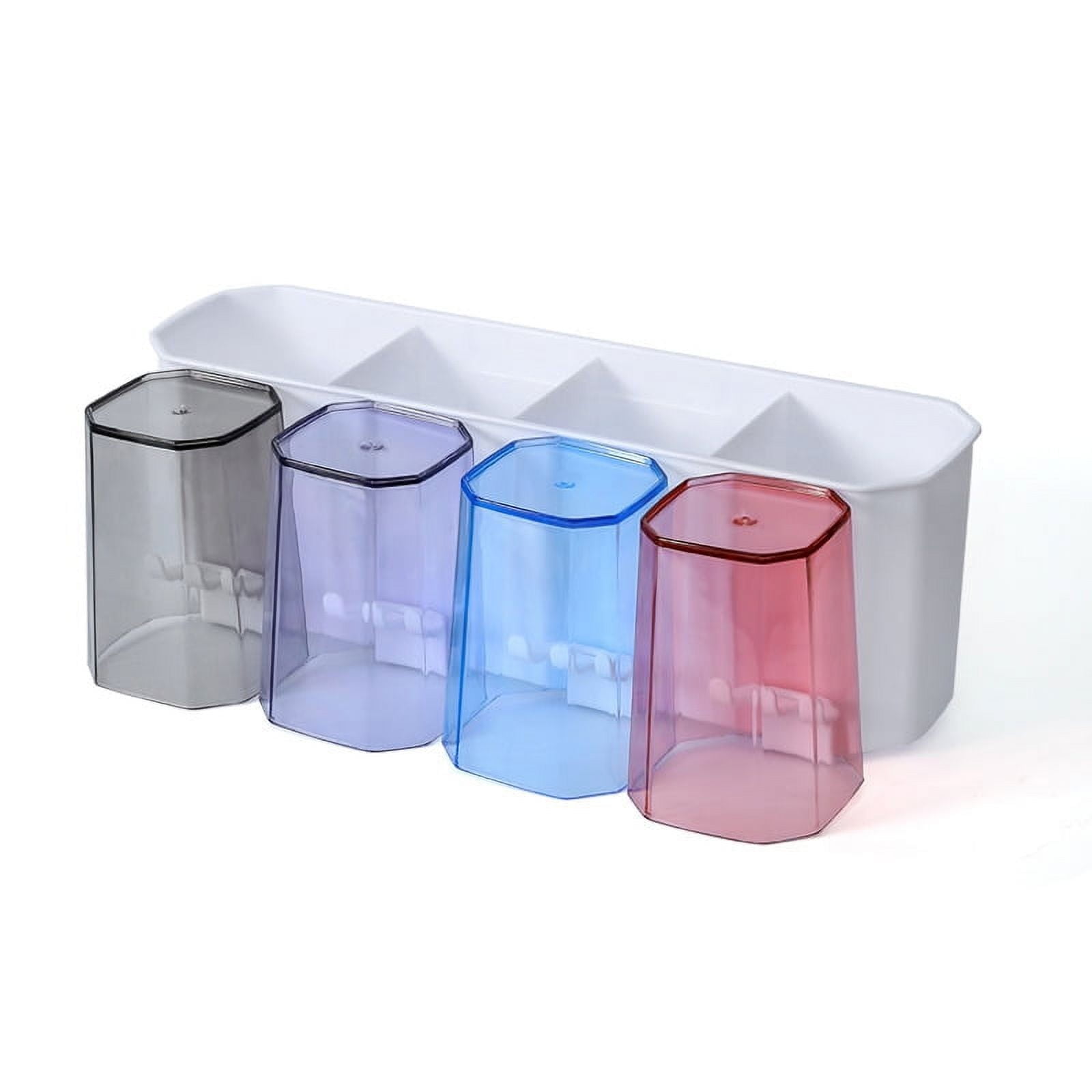 Clearance！Wall Mounted Convenience Toothbrush Holder Toothpaste Stand ...