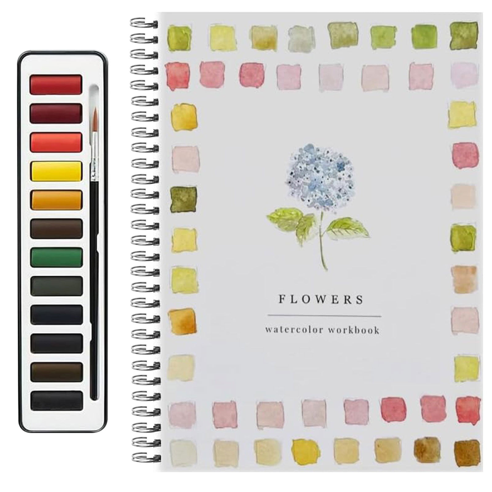 Clearance! Watercolor Workbooks Beginner Friendly Birds Watercolor ...