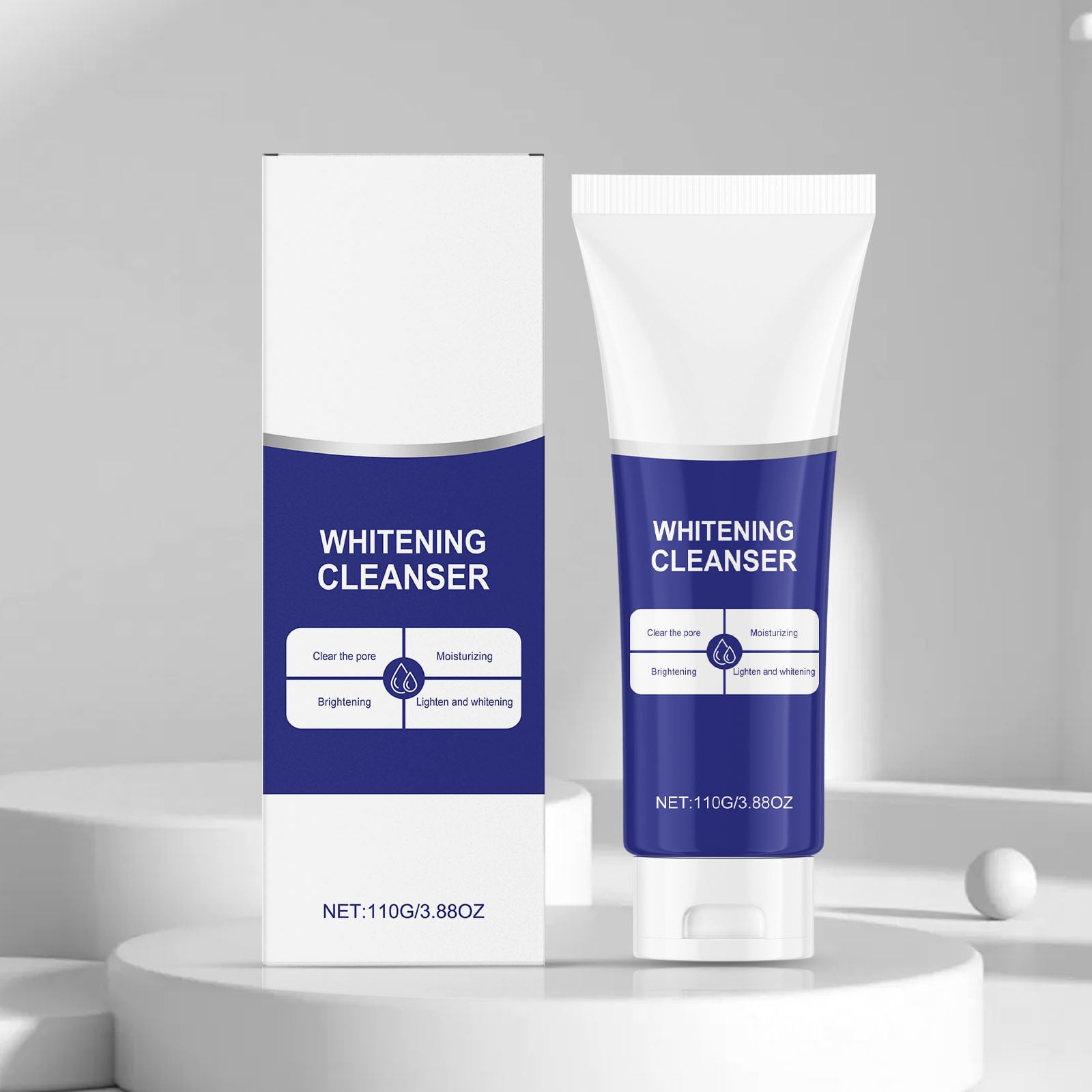 Clearance！Whitening And Moisturizing Facial Cleanser Soothes Repairs ...