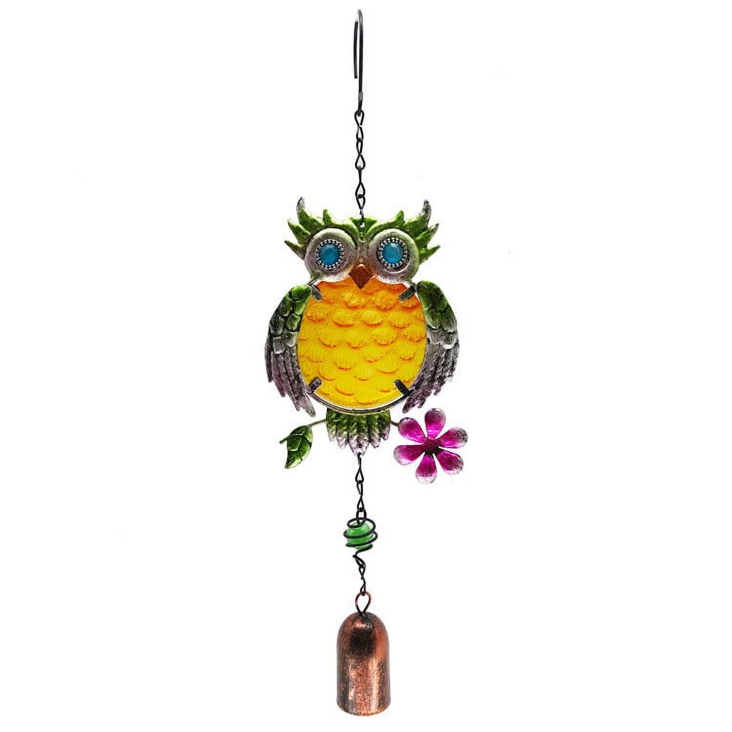 Clearance Wind Chimes under $5 Owl Wind Chimes Metal Ornaments Indoor ...