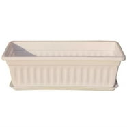 12x3.8x4.6In Window Planter Box,QZS Rectangle Flower Pots for Indoor ...