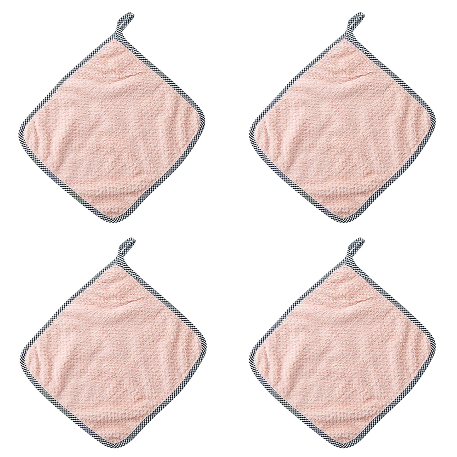 Clearance Wipes under $1,4pc Non-stick Oil Hand Towel Rags Can Be Hung ...