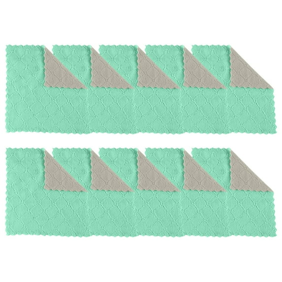 Clearance Wipes under $5,Absorbent Corals 10PCS Dish Rag Wipe Wiping ...