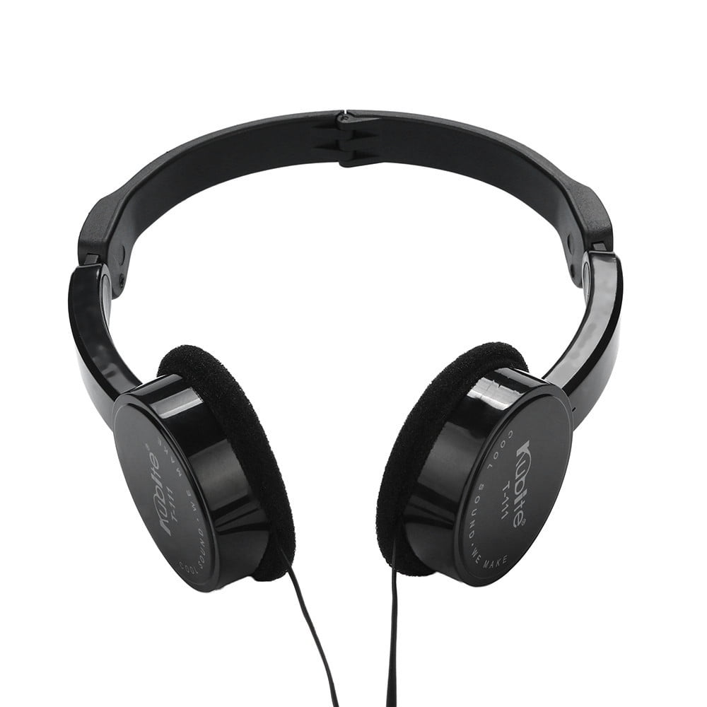 Wired Headphones with Mic & Volume Control — Noise Isolating On-Ear ...