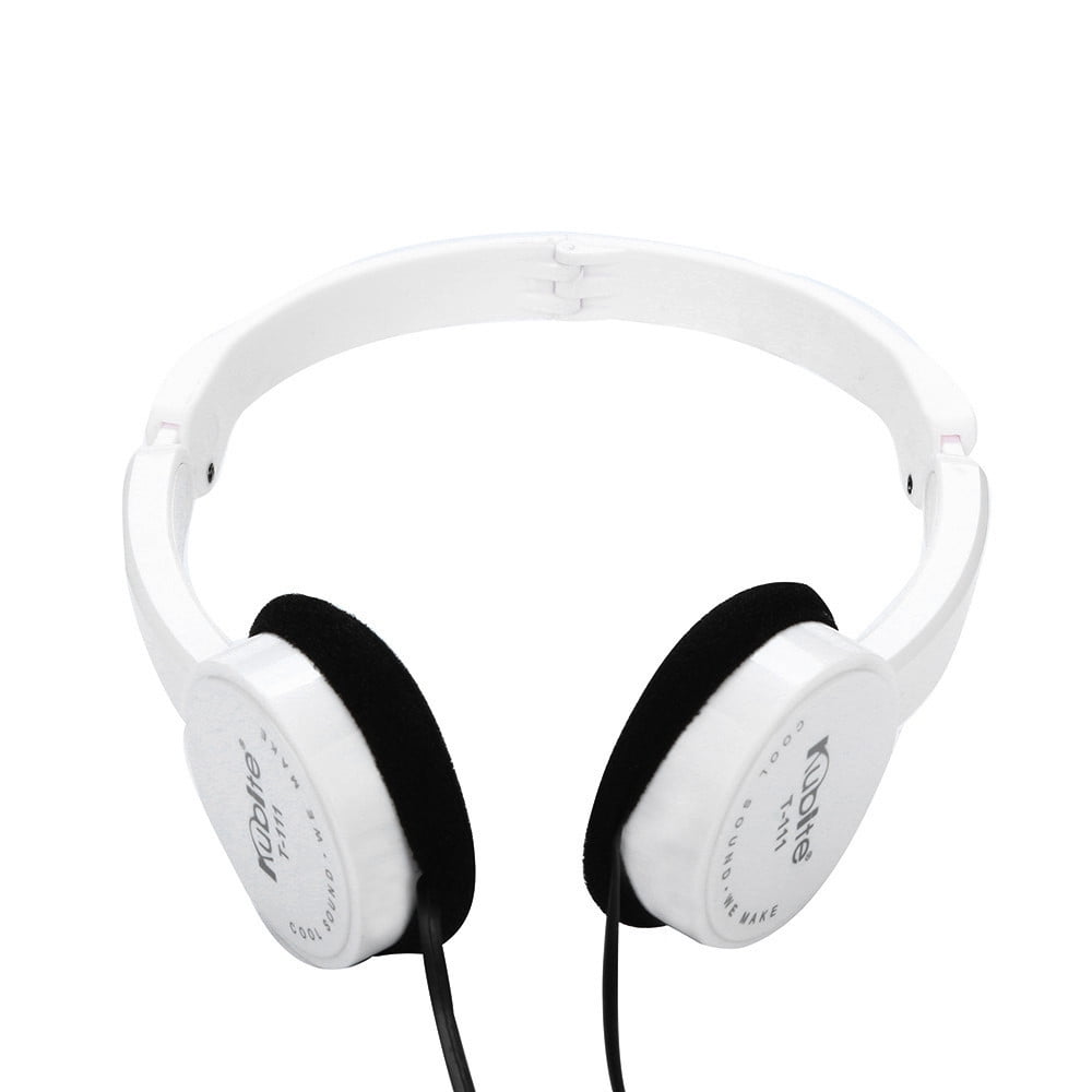 Wired Headphones with Mic & Volume Control — Noise Isolating On-Ear ...