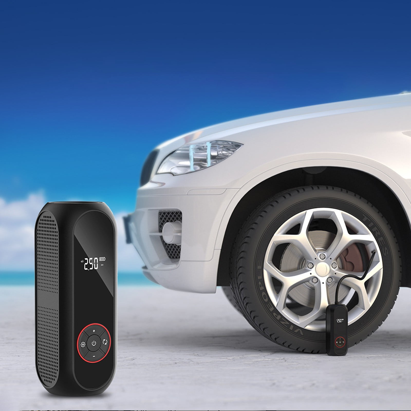 Clearance Wireless Digital Models Portable Inflatable Pump Car Inflatable Pump Wireless High Car ...