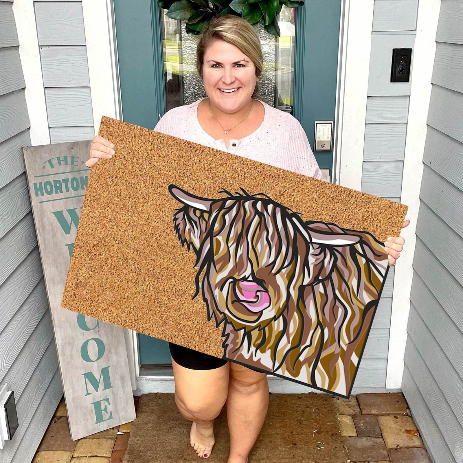 Clearance Wofeyda Rugs For Bedroom Halloween Decorations Indoor Cow ...