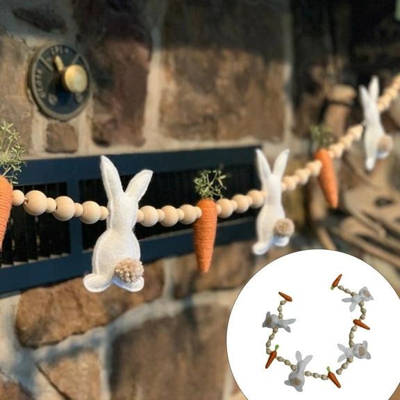 Easter Bunny Night Light 2025 Easter Bunny Tree Light with Multicolored ...