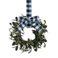 Clearance Wreath under $5,Bow & Olive Branch Spring Artificial Wreath ...