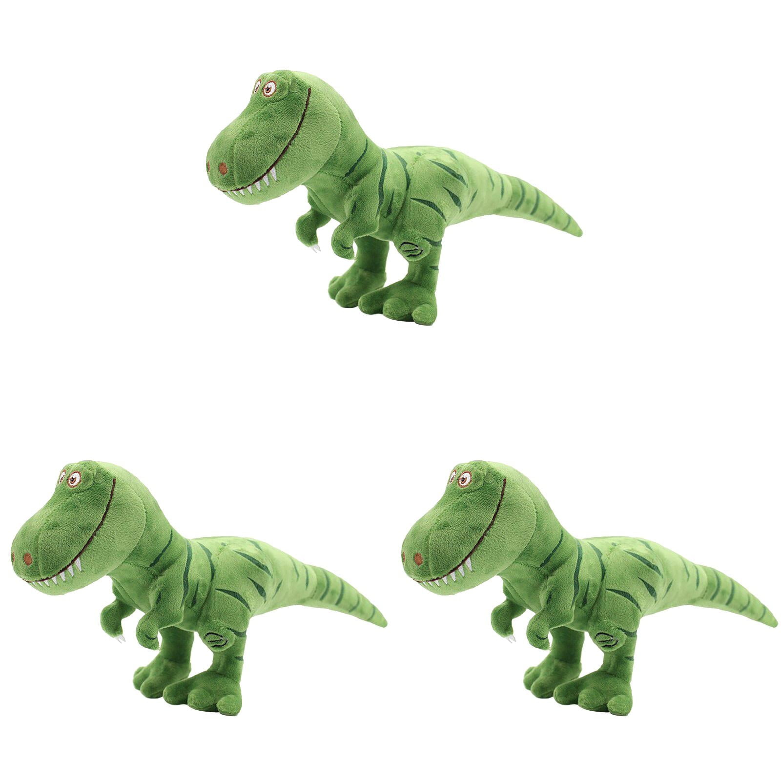 (Clearance) XIANXIAN 3 PCS Large Plush Toys Green Dinosaur Soft Animal ...