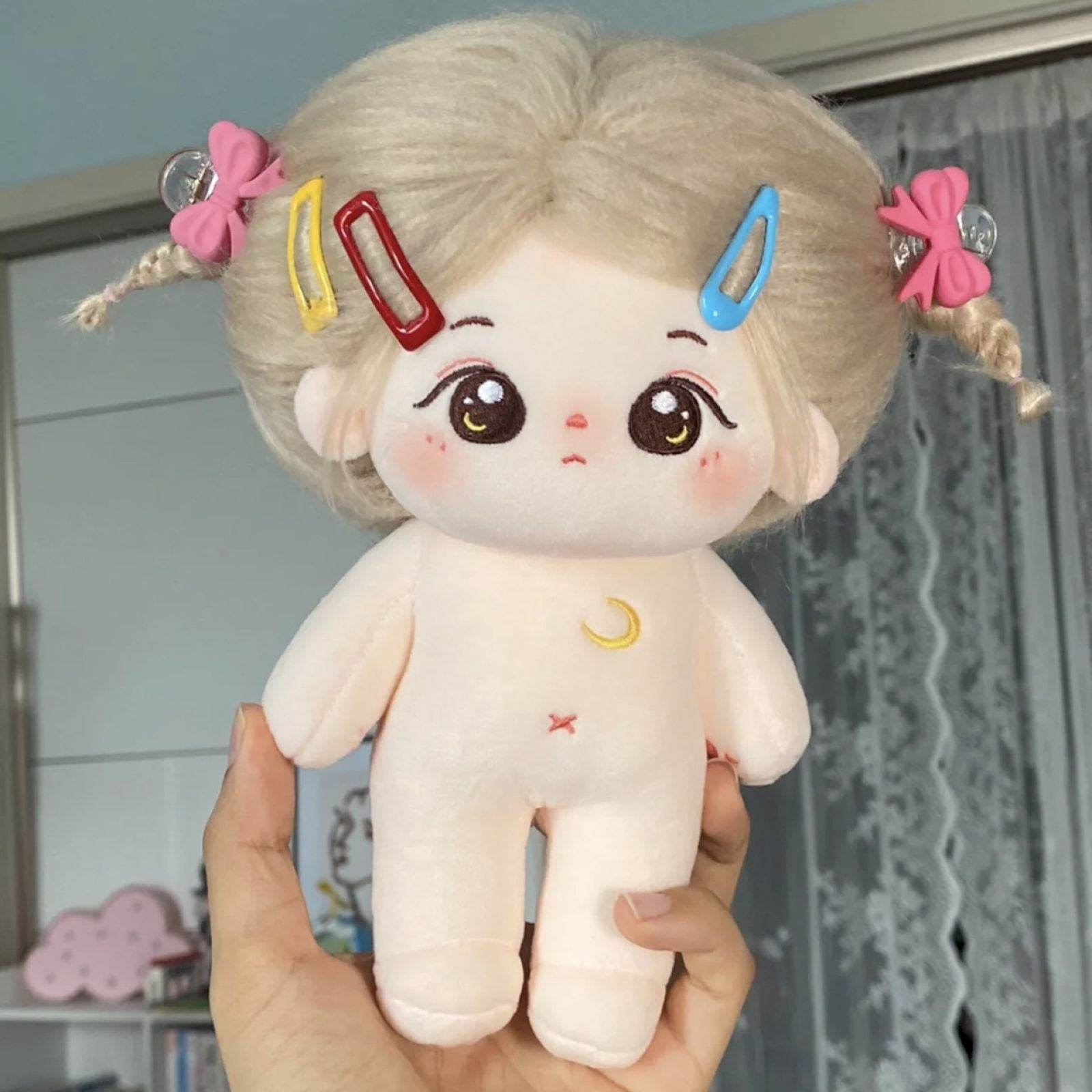 Clearancexslbtop Dolls And Accessories Cotton Plush Doll 20cm Cute Cotton Doll With Skeleton