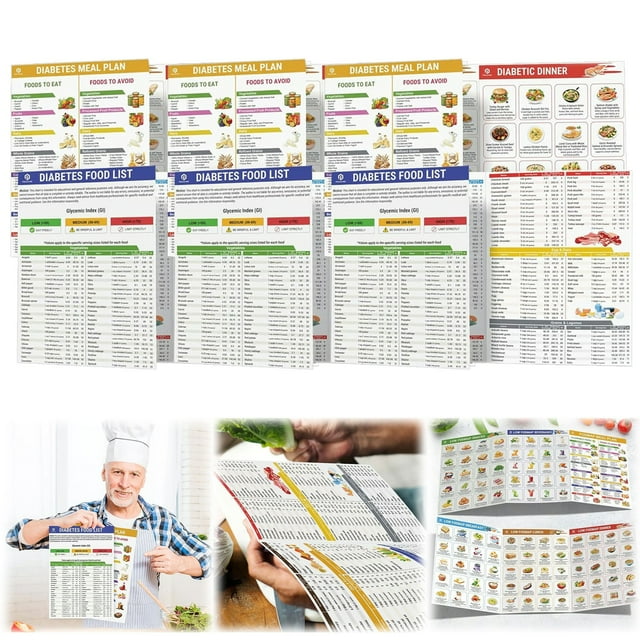 Clearance!XTORKIT Set of 3 Food List Laminated Meal Planner Management ...