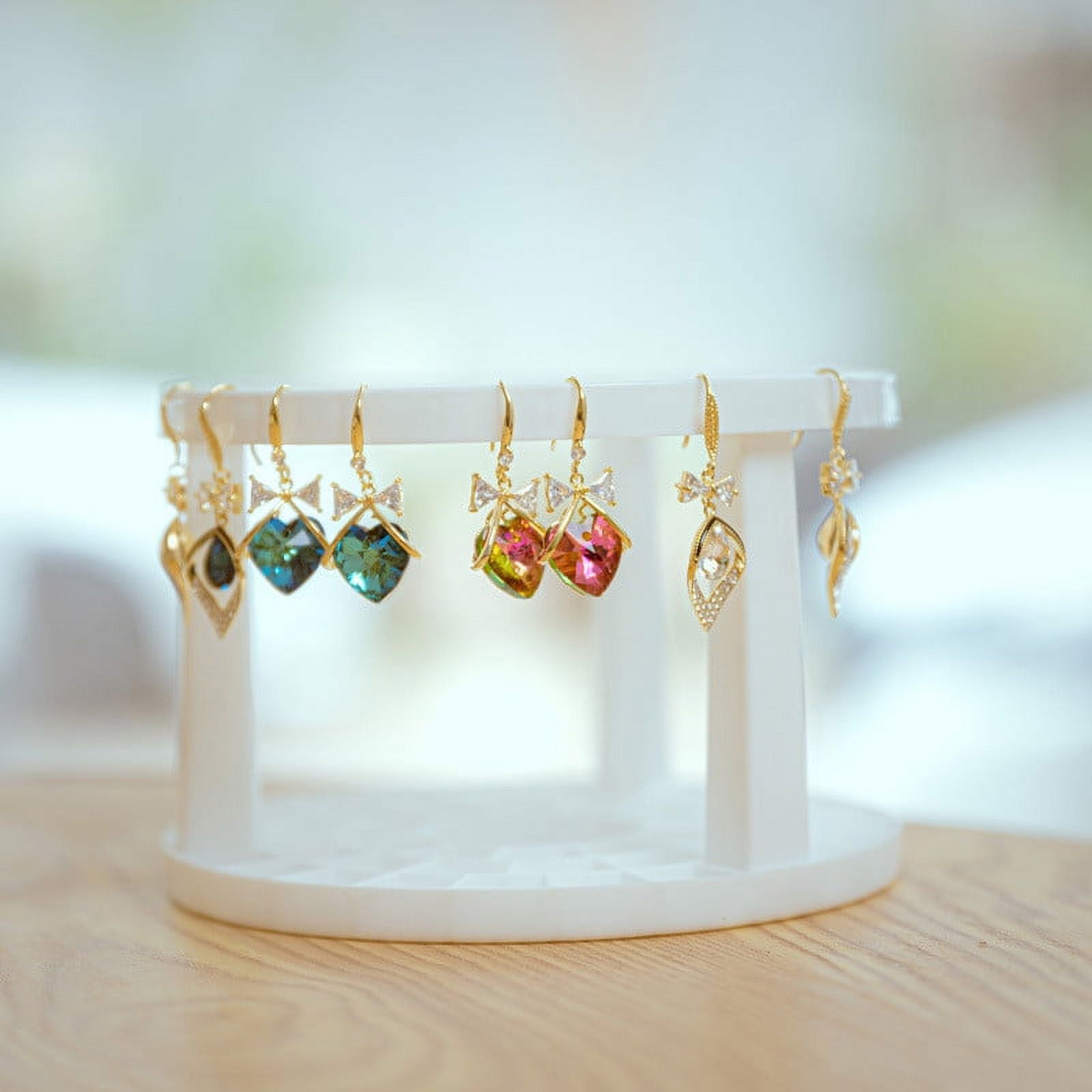 Clearance! YOBOLK Organizer Racks Circular Brush Brush Storage Rack ...