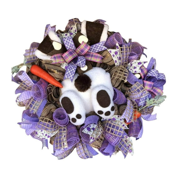 Clearance! YZEGDCH Spring Wreaths for Front Door, Artificial Wreath for ...