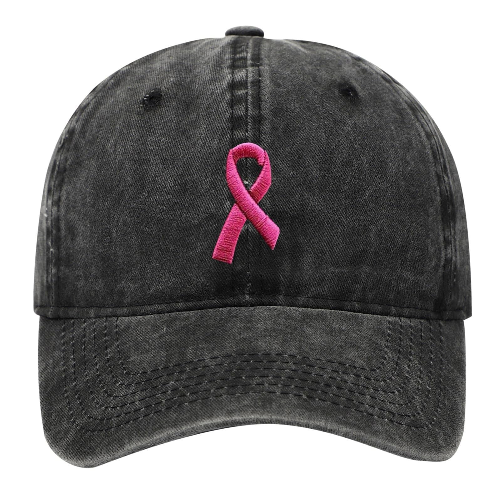 Yajing Baseball Caps Men Breast Cancer Hats for Women Embroidered ...