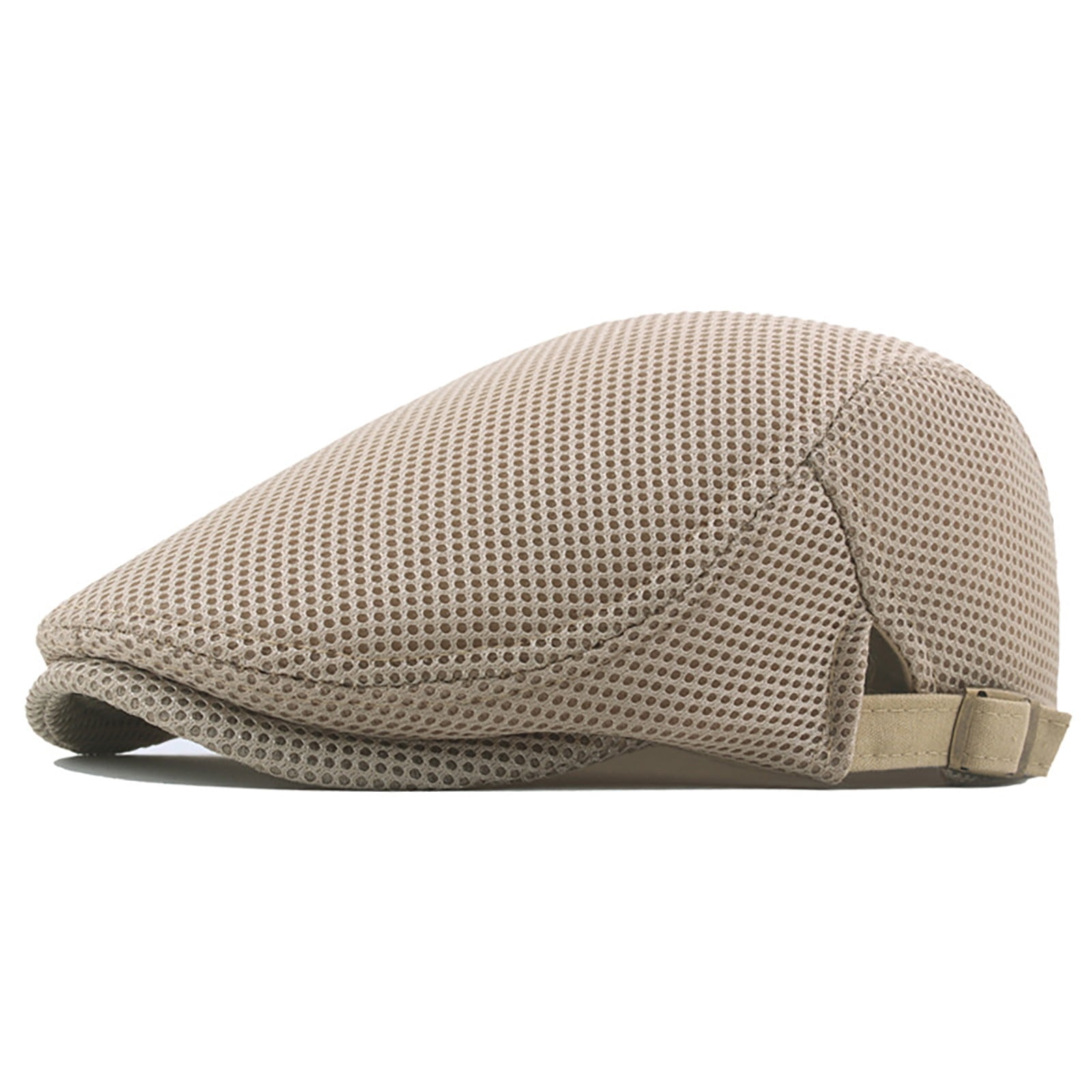 Yigetop Scally Cap for Men Men Breathable Mesh Summer Hat Newsboy Beret ...