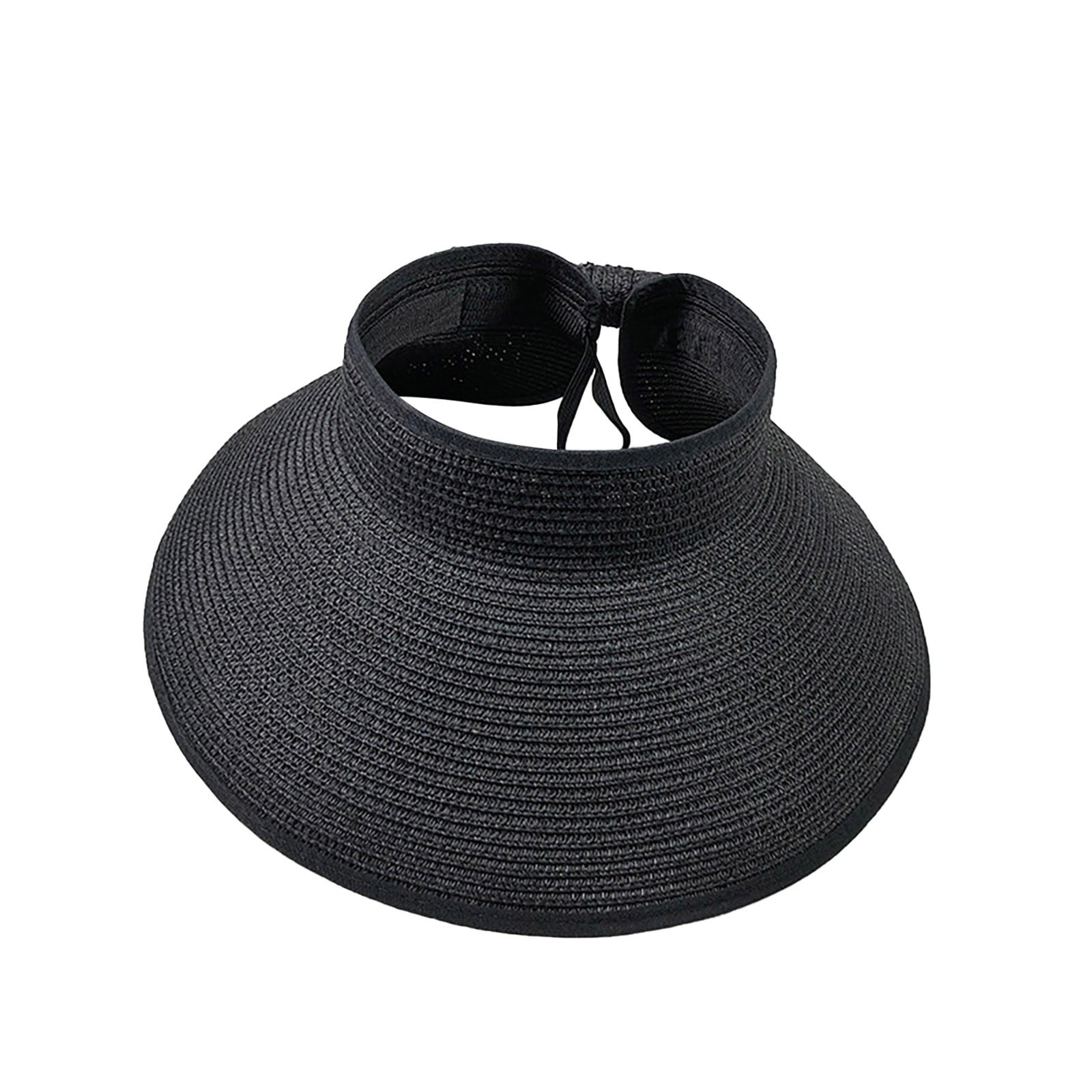 Clearance! Yigetop Sun Hat Women's Wide Brim Roll up Straw Anti Sun Hat ...