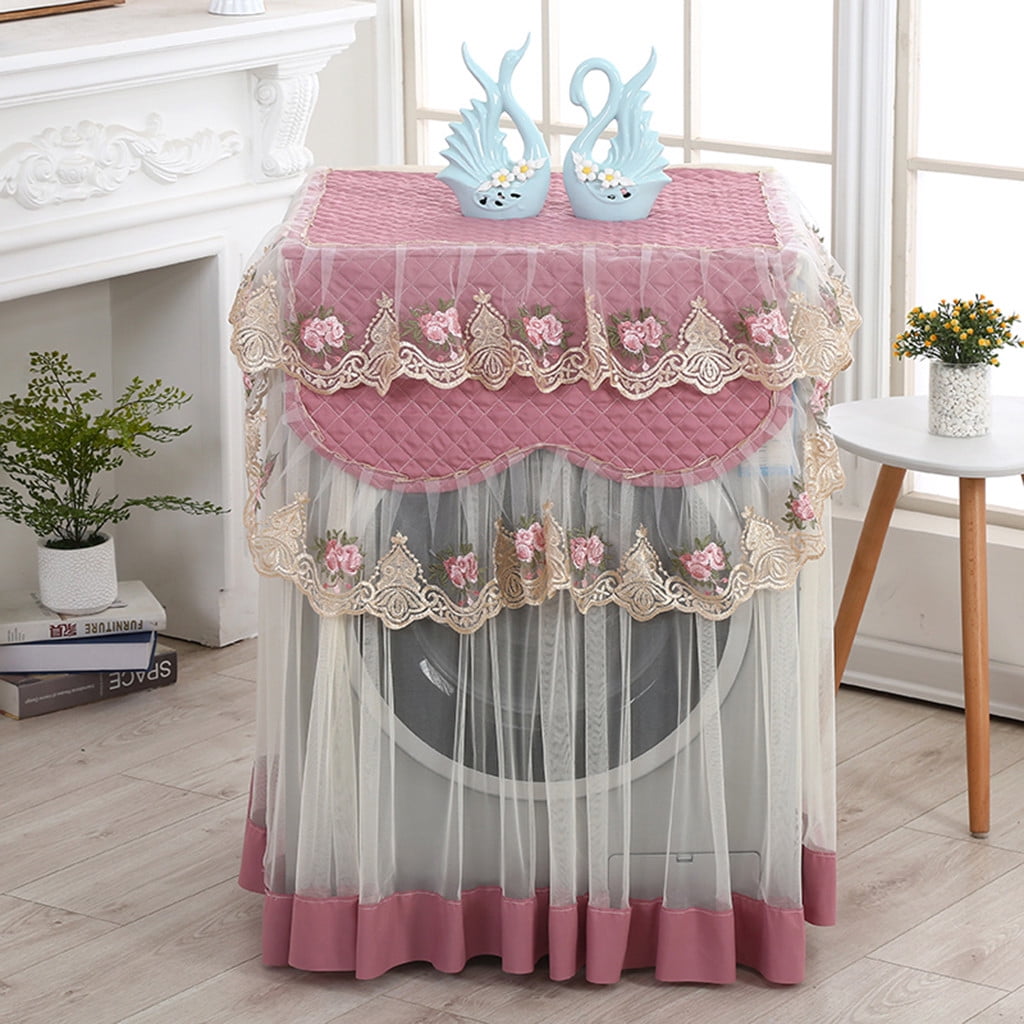 Clearance!Ymkly Garden Netting,Lace Ruffle Floral Washing Machine Dust ...