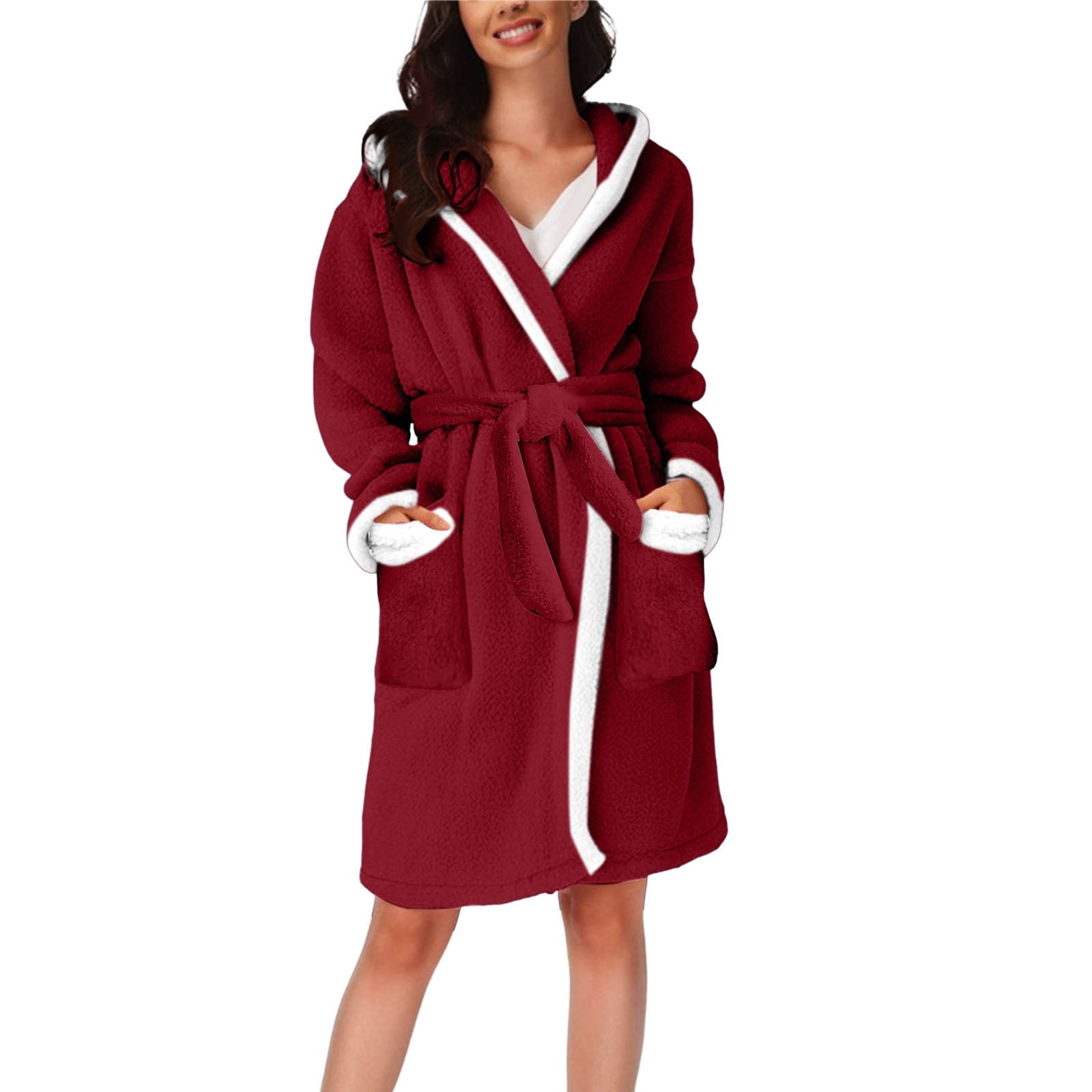 Clearance! Yunmei Bath Robes for Women After Shower Women's Fall/Winter ...