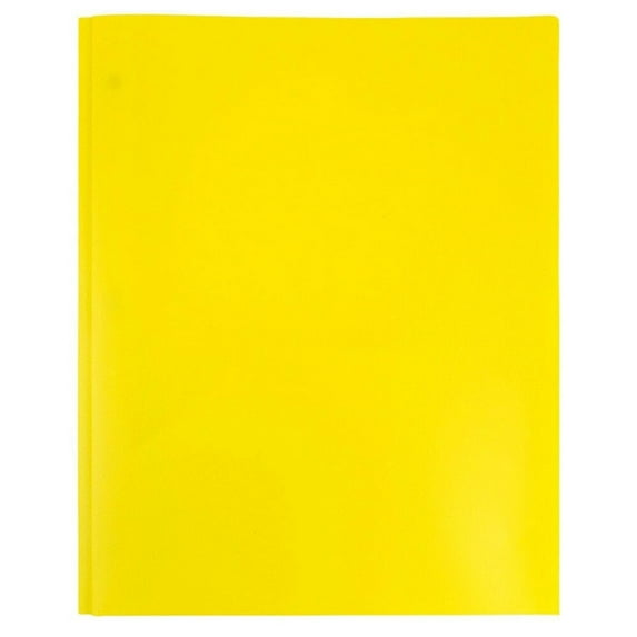 Yxwen 1*Folder Colored Plastic Folder with Pockets and Prongs (Assorted ...