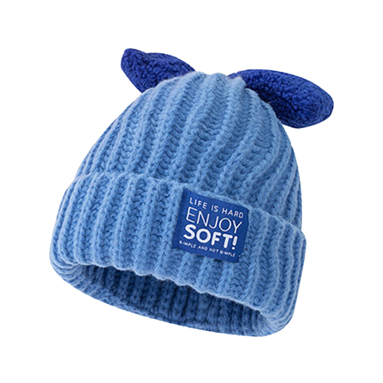 Clearance! Zafoop Bomber Hats Autumn And Winter Knitted Woolen Hat For ...