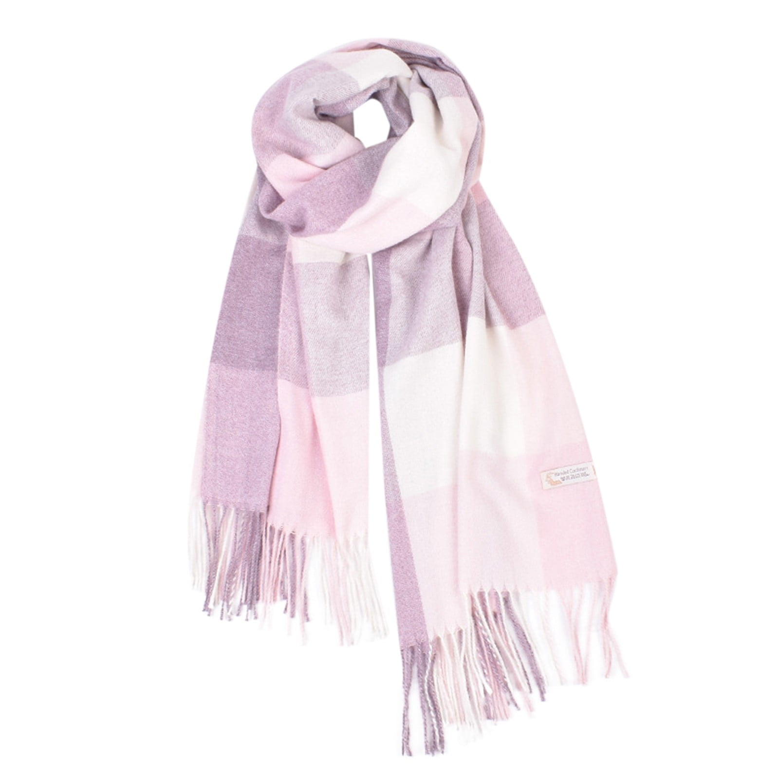 Clearance! Zafoop Scarf Women'S Autumn And Winter Solid Color Shawl ...