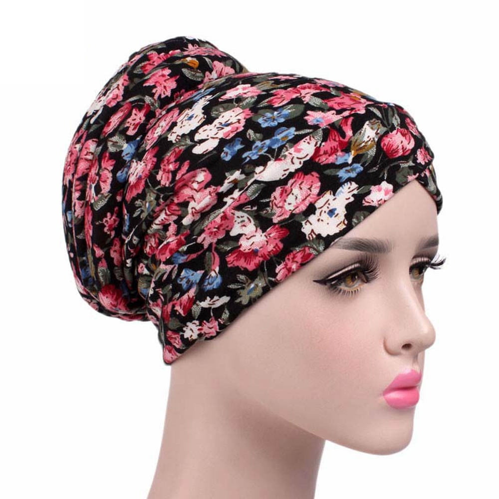 Clearance! Zafoop Wrap Scarf Turban Hat Women Cap Head Baseball Caps ...
