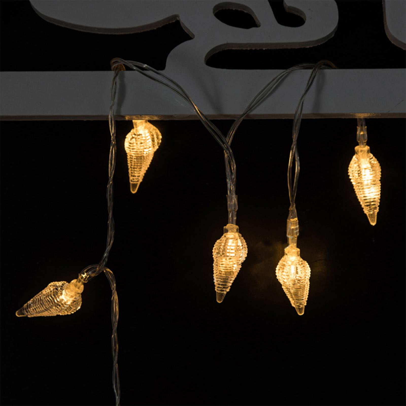 Clearance! Zainafacai Floor Lamp Conch Light String Marine 10Led ...