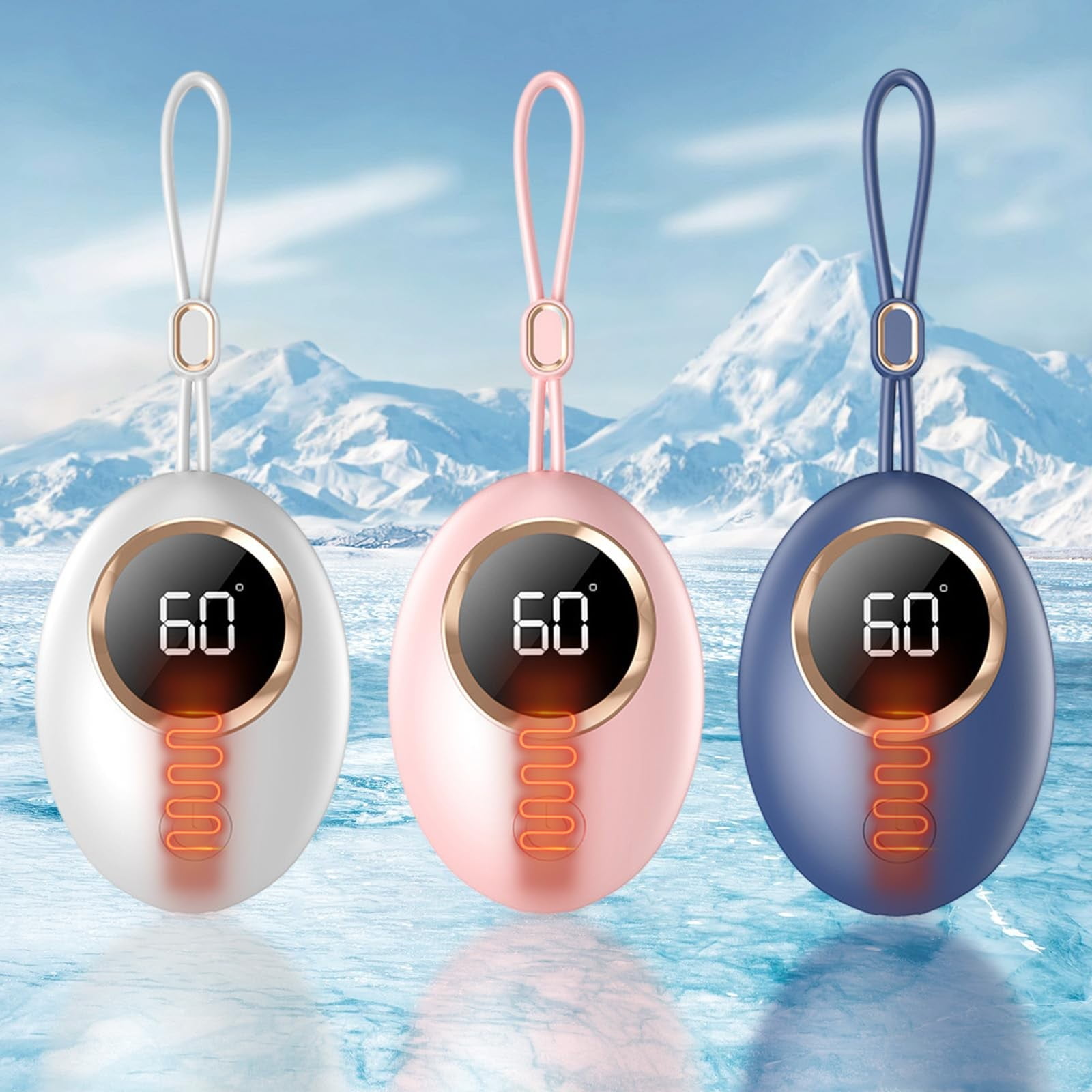 Clearance! Zainafacai Hand Warmers Rechargeable 2000/4000Mah Electric ...