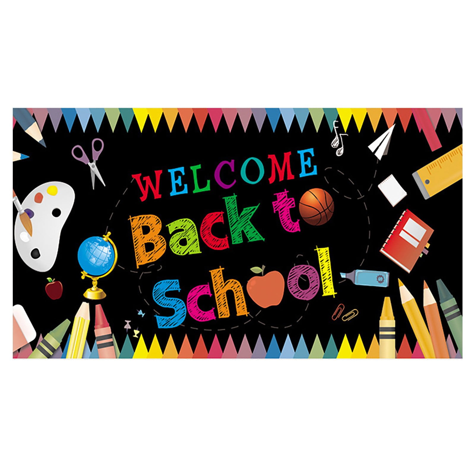 Clearance! Zainafacai Banners Welcome Back to School Banner First Day ...