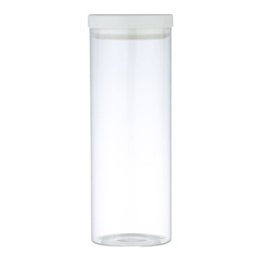 Anchor Hocking Montana Glass Jar with Black Metal Lid, 64 Ounce ...