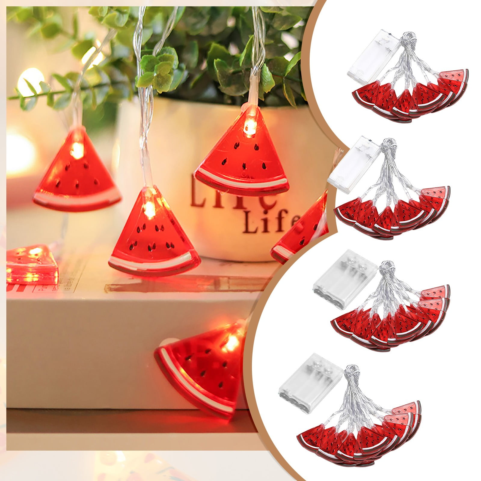 Clearance! Zainafacai Led Lights for Bedroom Led Watermelon Light ...