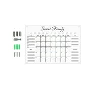 18" x 24" Erasable Undated One Month Laminated Wall Calendar Monthly ...