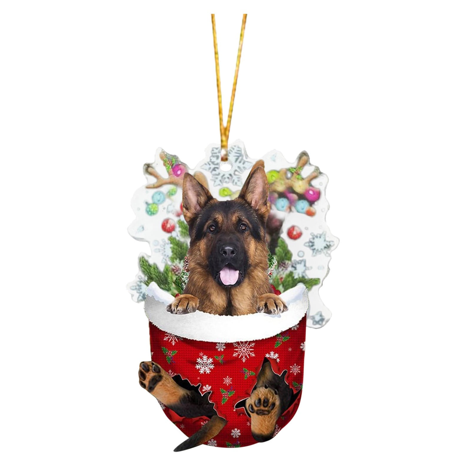 Clearance! Zainafacai Ornaments Christmas Ornaments Dog for Tree ...