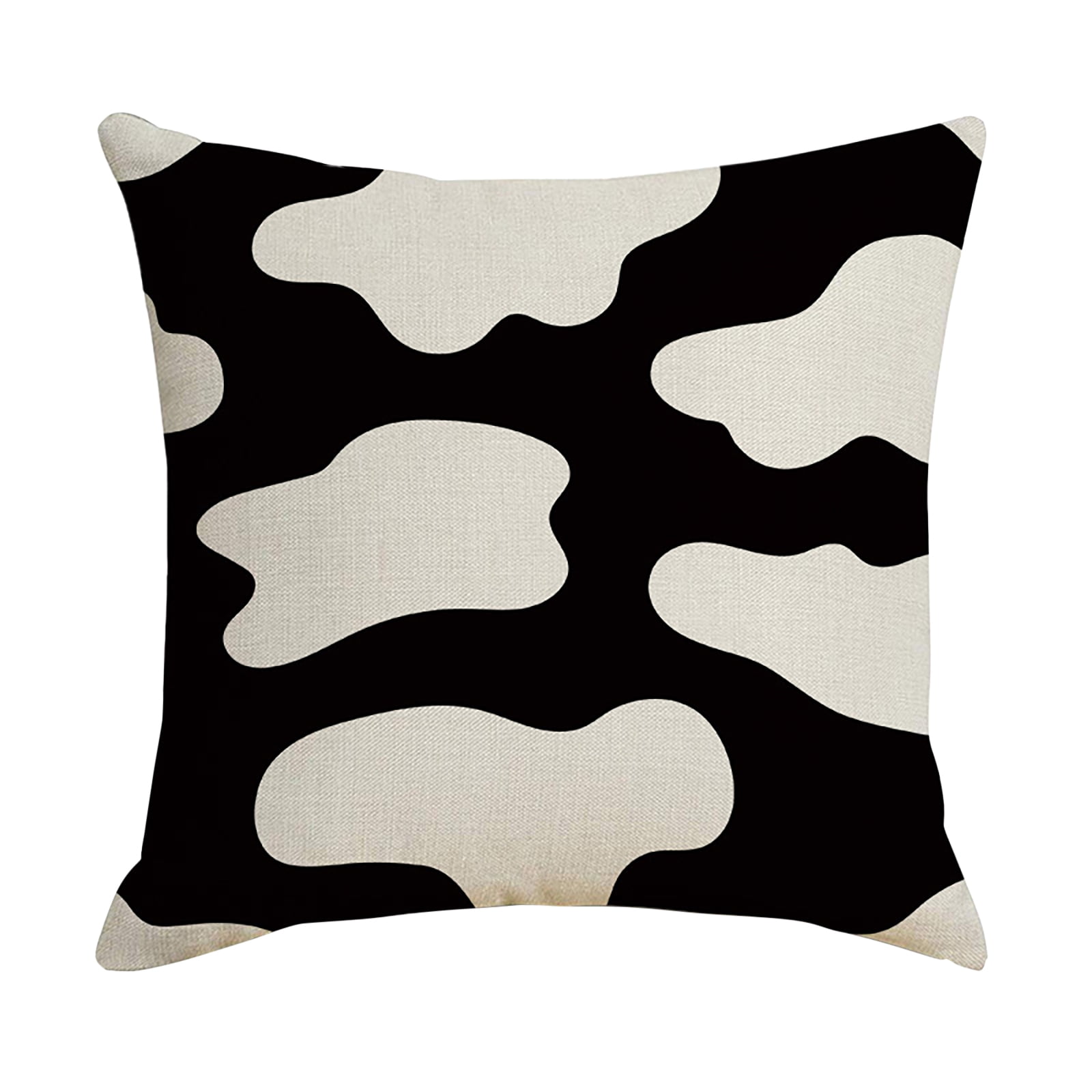 Clearance! Zainafacai Throw Pillows for Couch Black White Waterproof ...