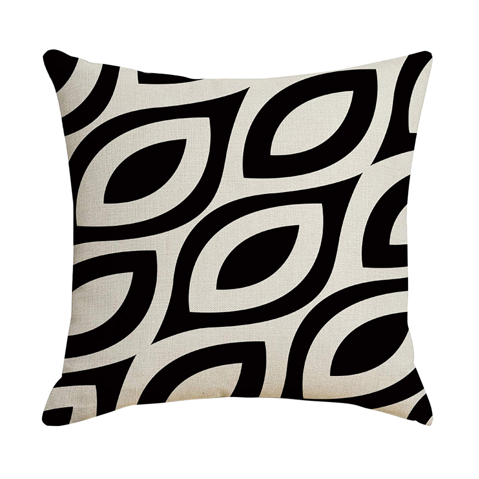 Clearance! Zainafacai Throw Pillows for Couch Black White Waterproof ...