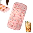 Clearance! Zguuel Silicone Star Ice Cube Tray with Lid, Freezer Tray ...