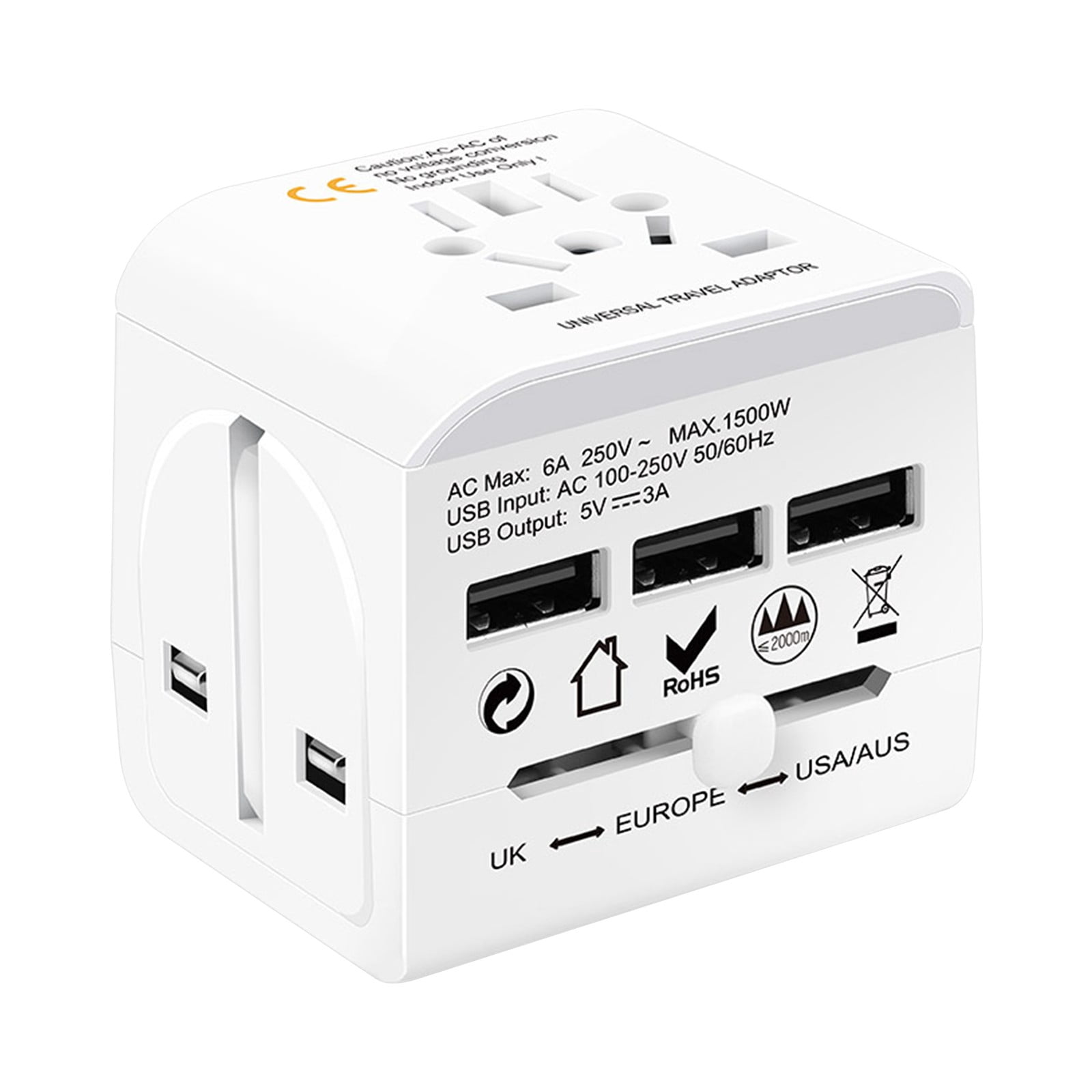 Clearance amlbb Universal Travel Adapter One International Wall Charger ...
