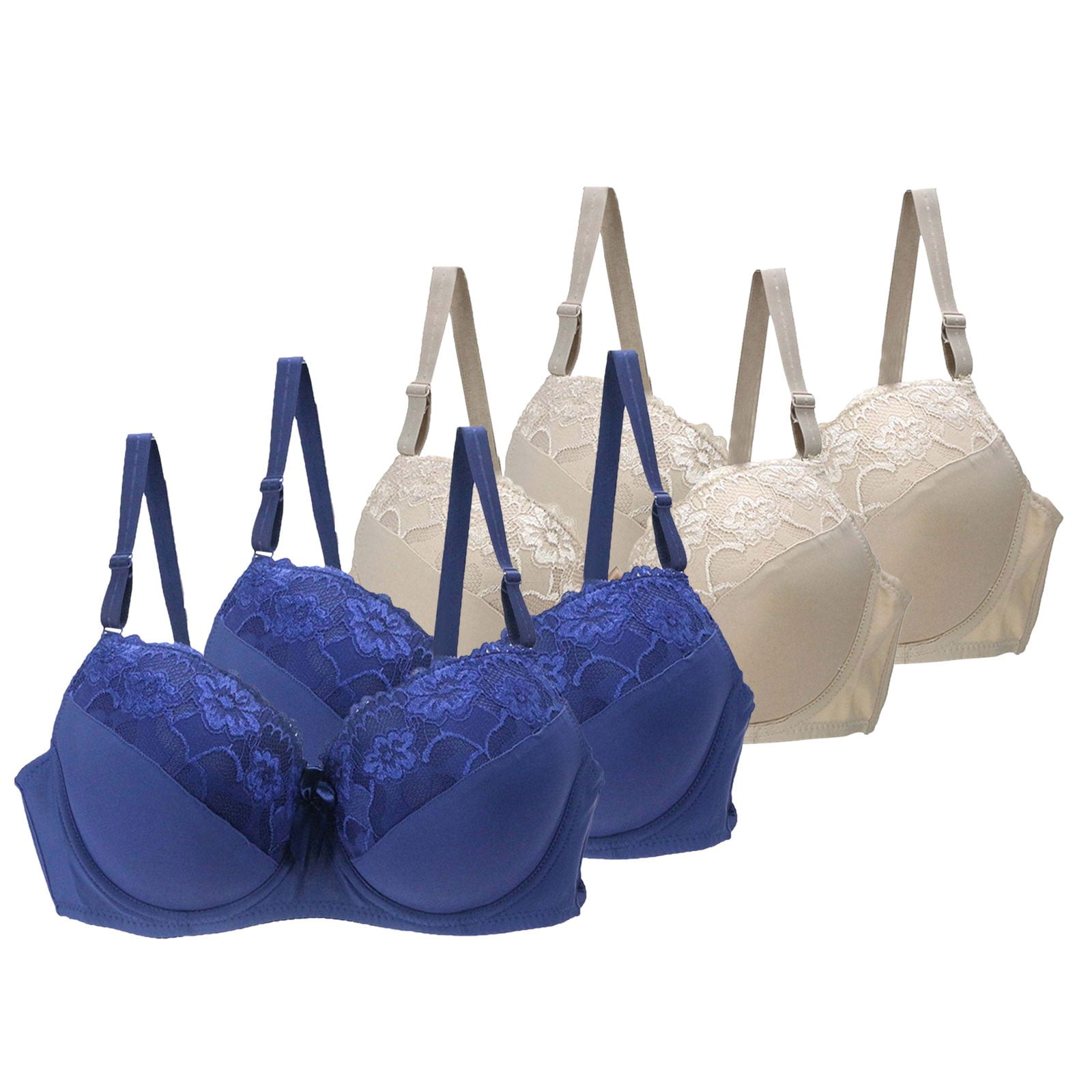 Clearance! bras for women sports bras for women 2024 Lace Bras For Women Breathable Cool Liftup ...