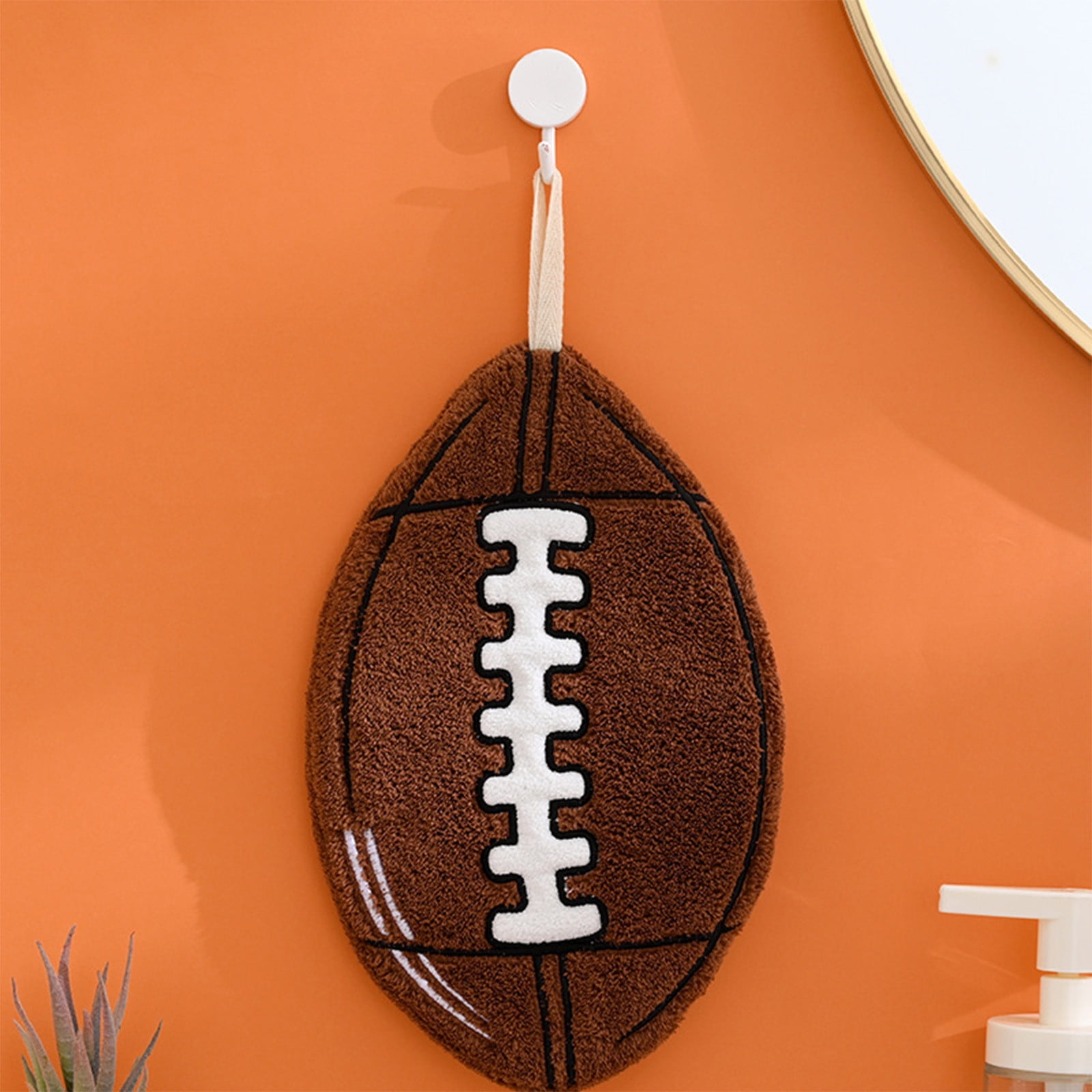 Clearance items! JGF844 Ball Hanging Hand Towel Three-layer Thick ...