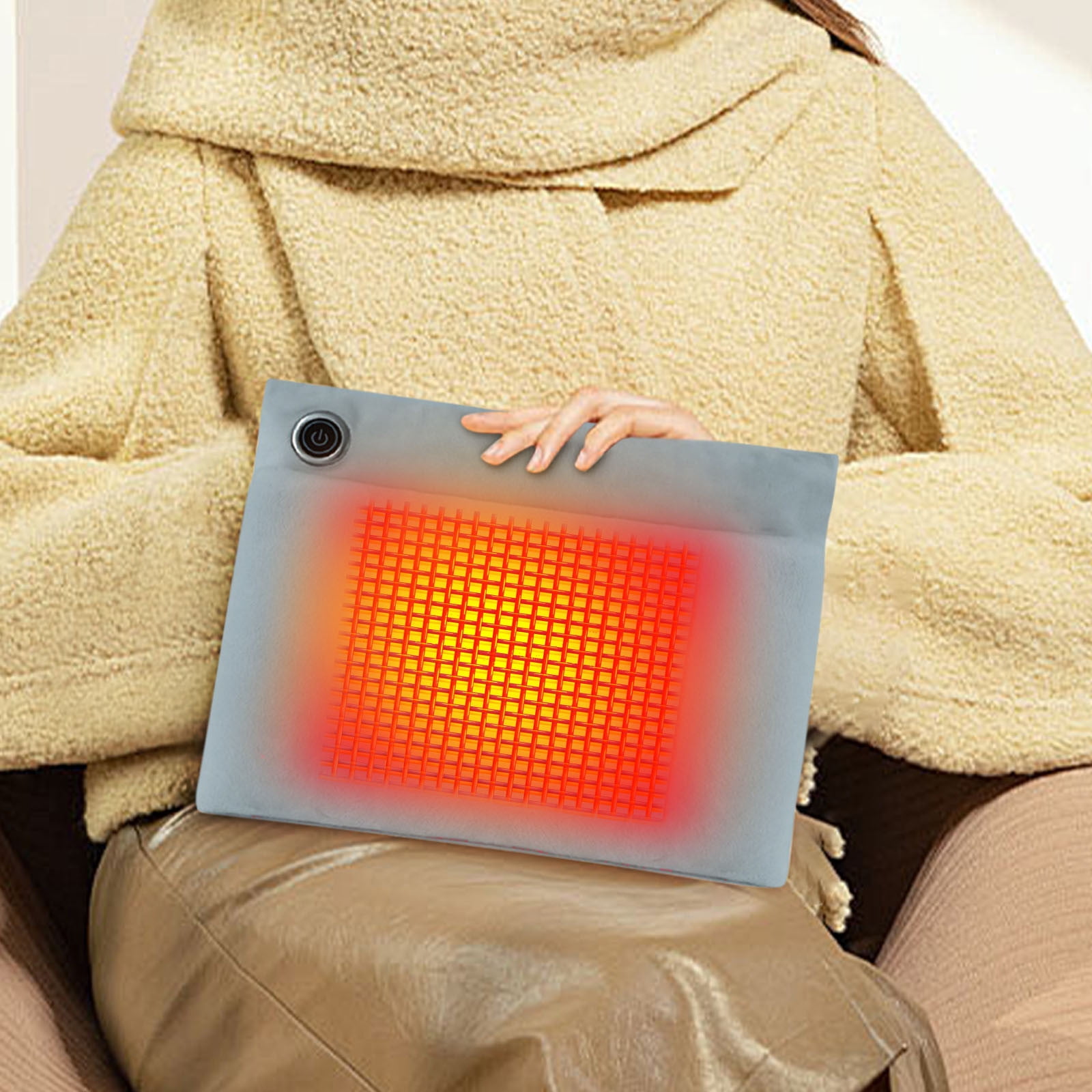 Clearance items! JGF844 Crystal Velvet Graphene Warm Handbag For Winter ...