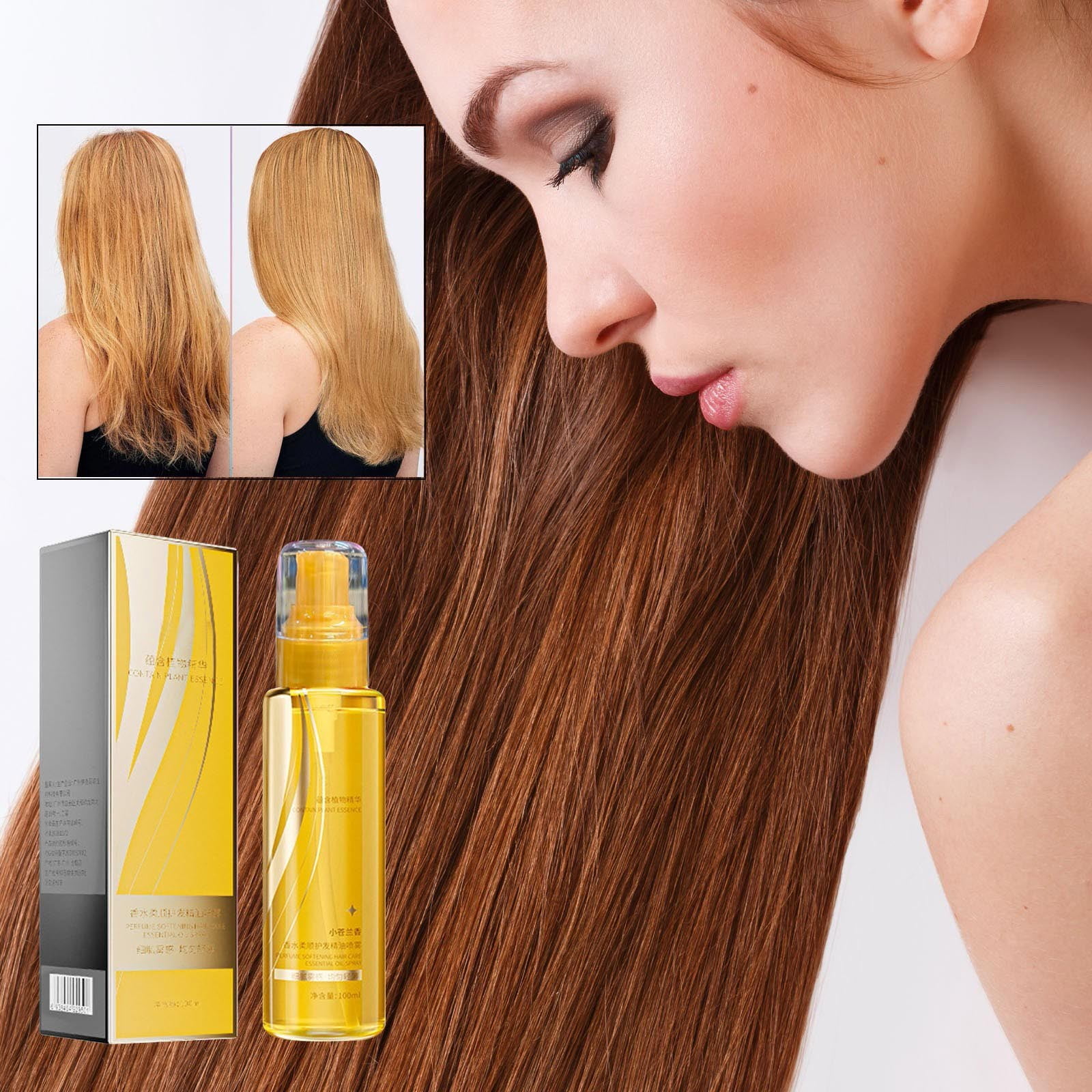 Clearance items! JGF844 Hair Oil Deeply Nourishes Smooths Dryness Frizz ...