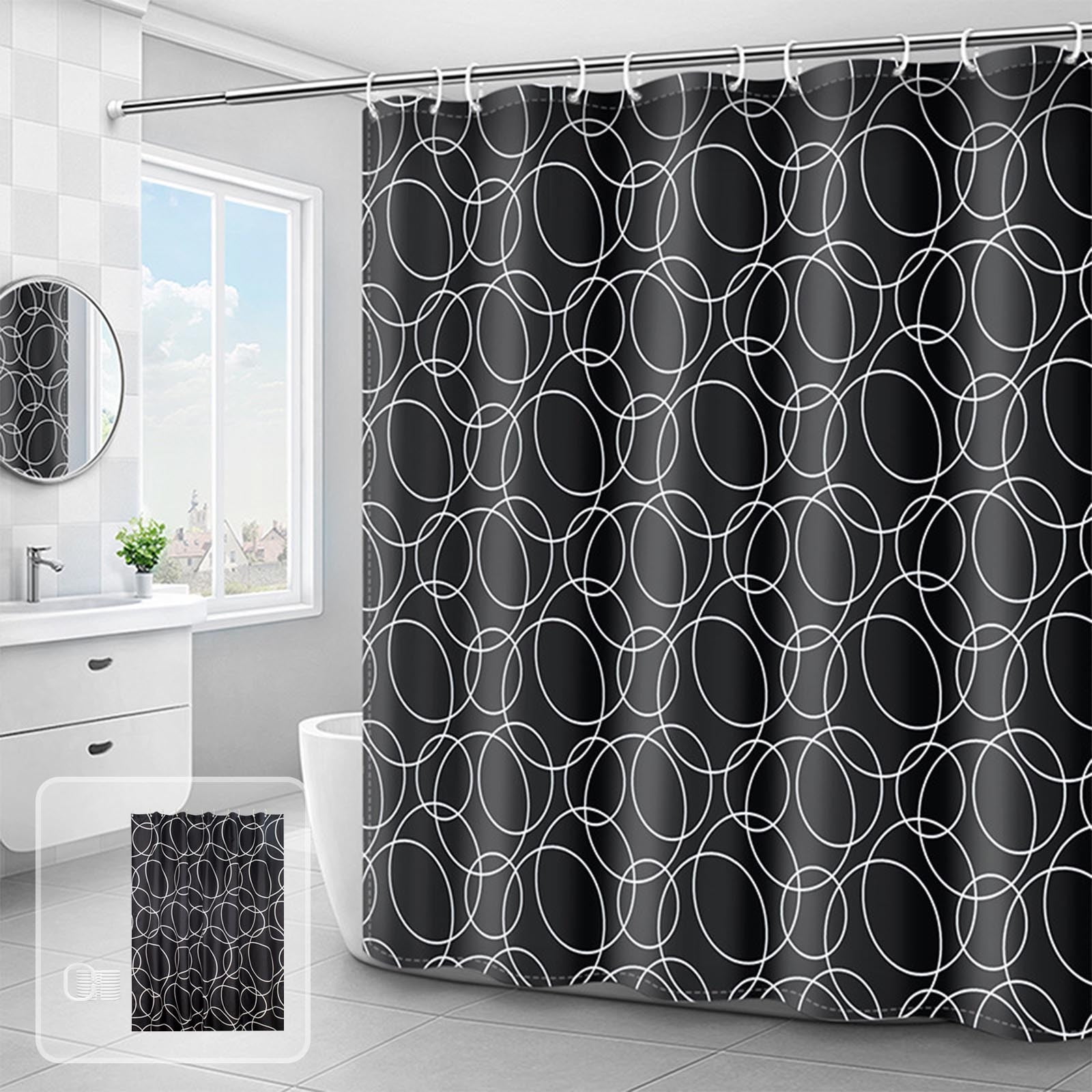 Clearance items! SLMOTUAE Bathroom Curtain Waterproof Cloth Proof Non ...
