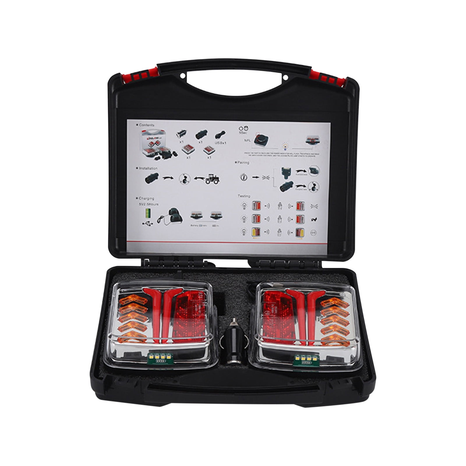 Clearance items! SLMOTUAE Wireless Trailer Lights Magnetic Magnetic ...