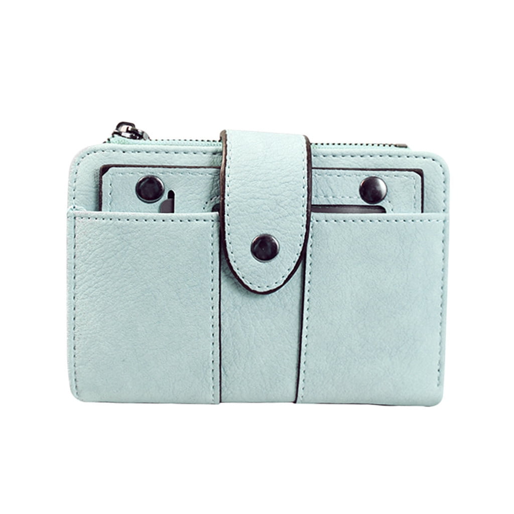 Clearance items! SLMOTUAE Women Short Cute Short Wallet Coin Zipper ...