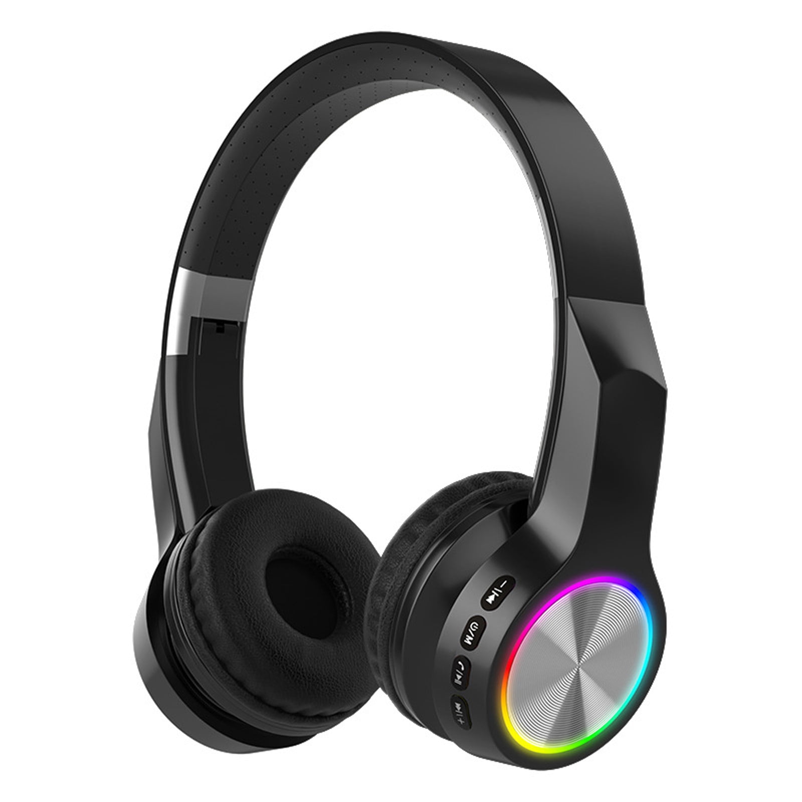 Kids Bluetooth Headphones Cat Ear with LED Light Up,Safe 85dB Volume ...