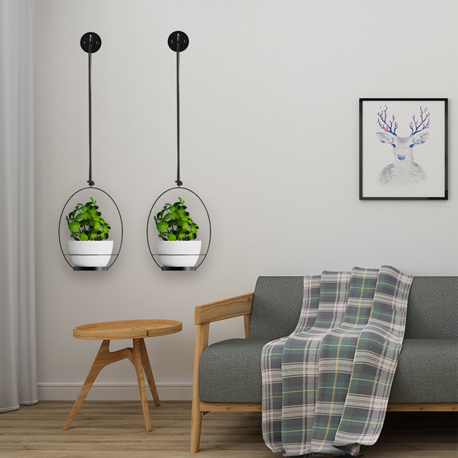 Clearance items! Slmotuae Hanging Plant Holder Indoor Planters Art ...