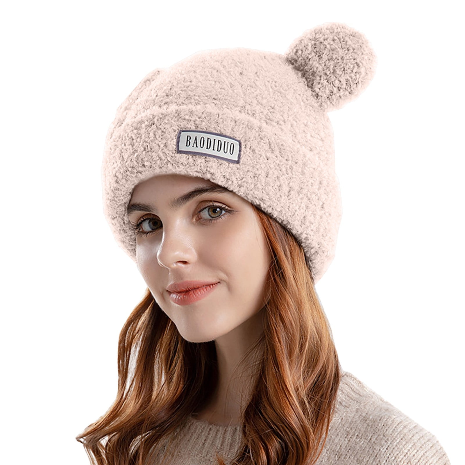 Clearance! mens bomber hats hats for men Cute Pullover Hat With Wool ...