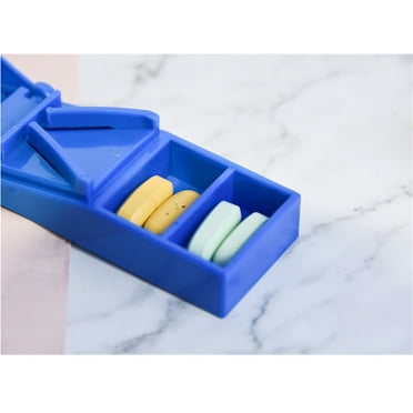 Equate Pill Cutter with Safety Shield and Magnifier, Plastic - Walmart.com