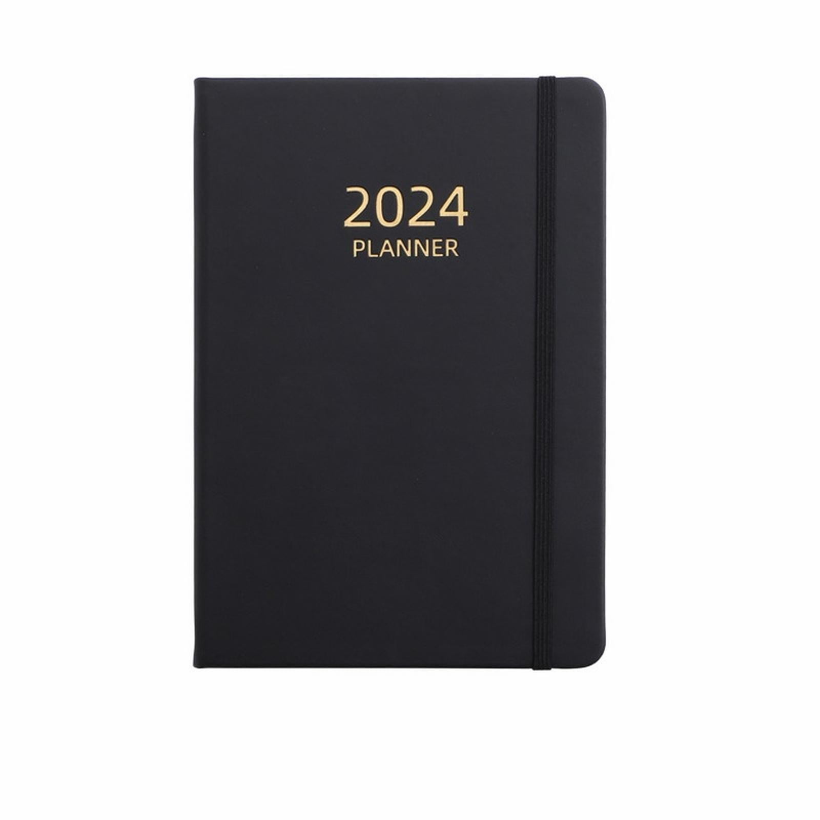 notebook for recording under $7,180 Sheets English Planner A5 2024 Faux ...